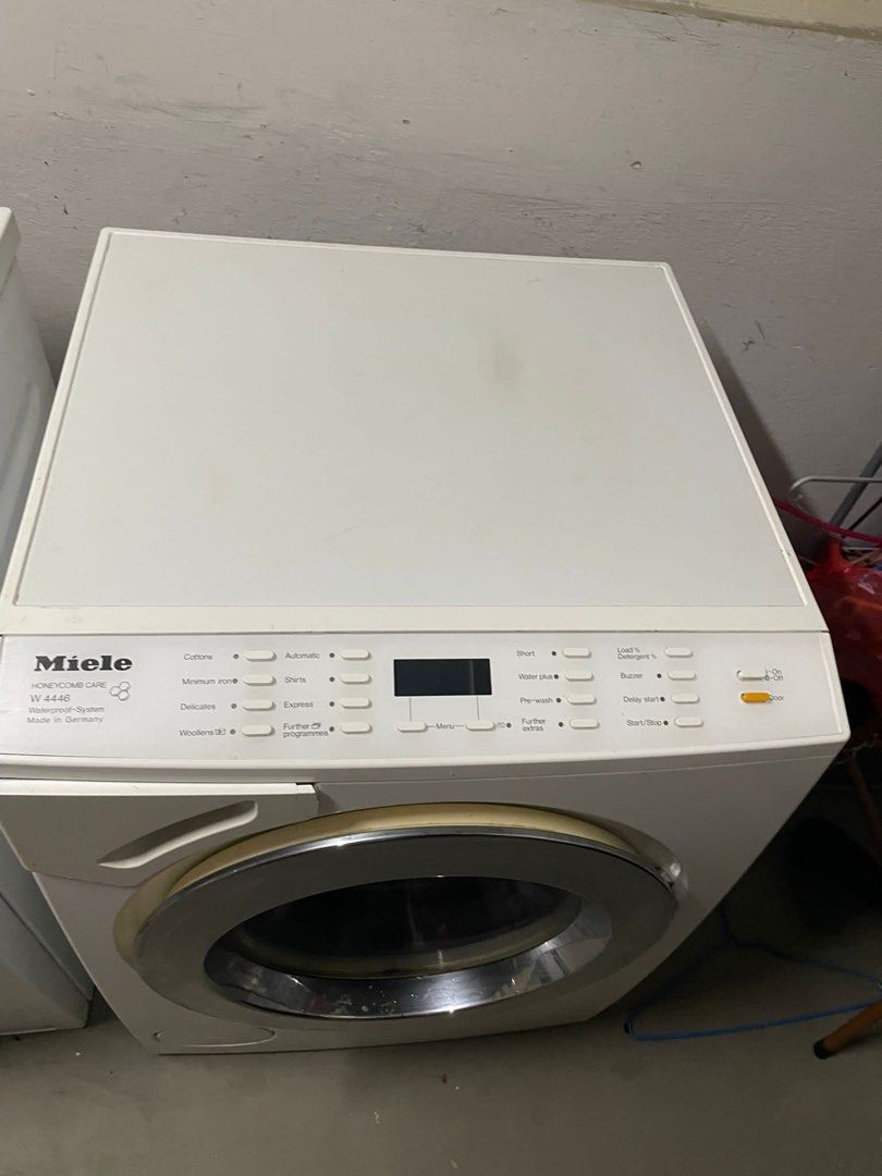 Miele W4446 font load washing machine and dryer, TV & Home Appliances ...