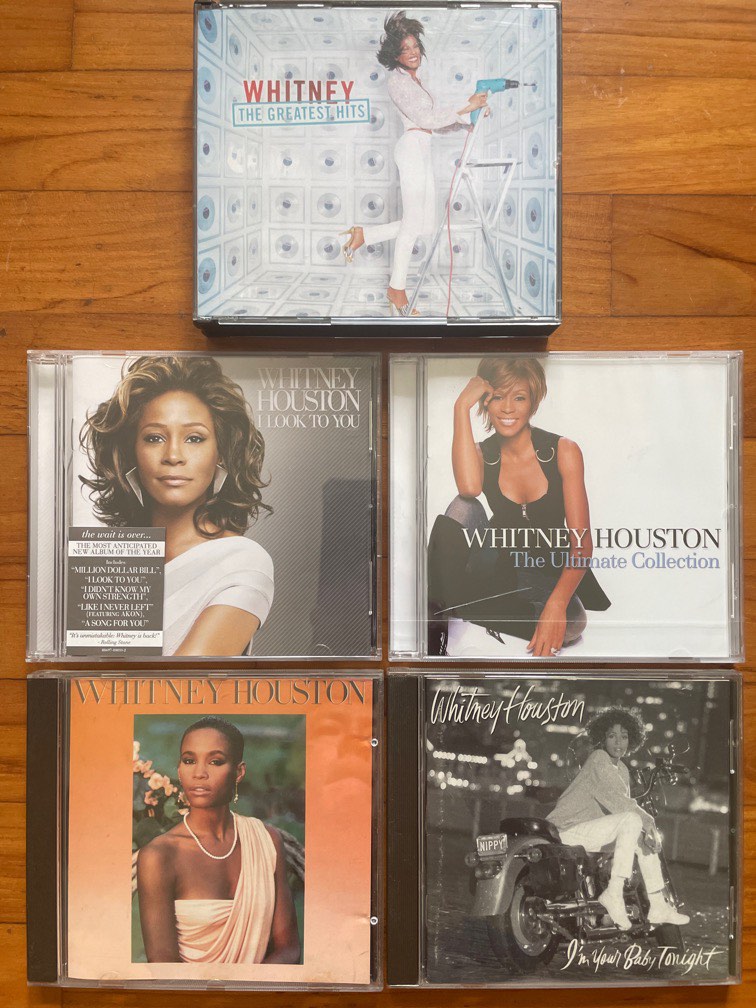 Whitney Houston CD (Original / Full Silver / Japan Pressed), Hobbies ...