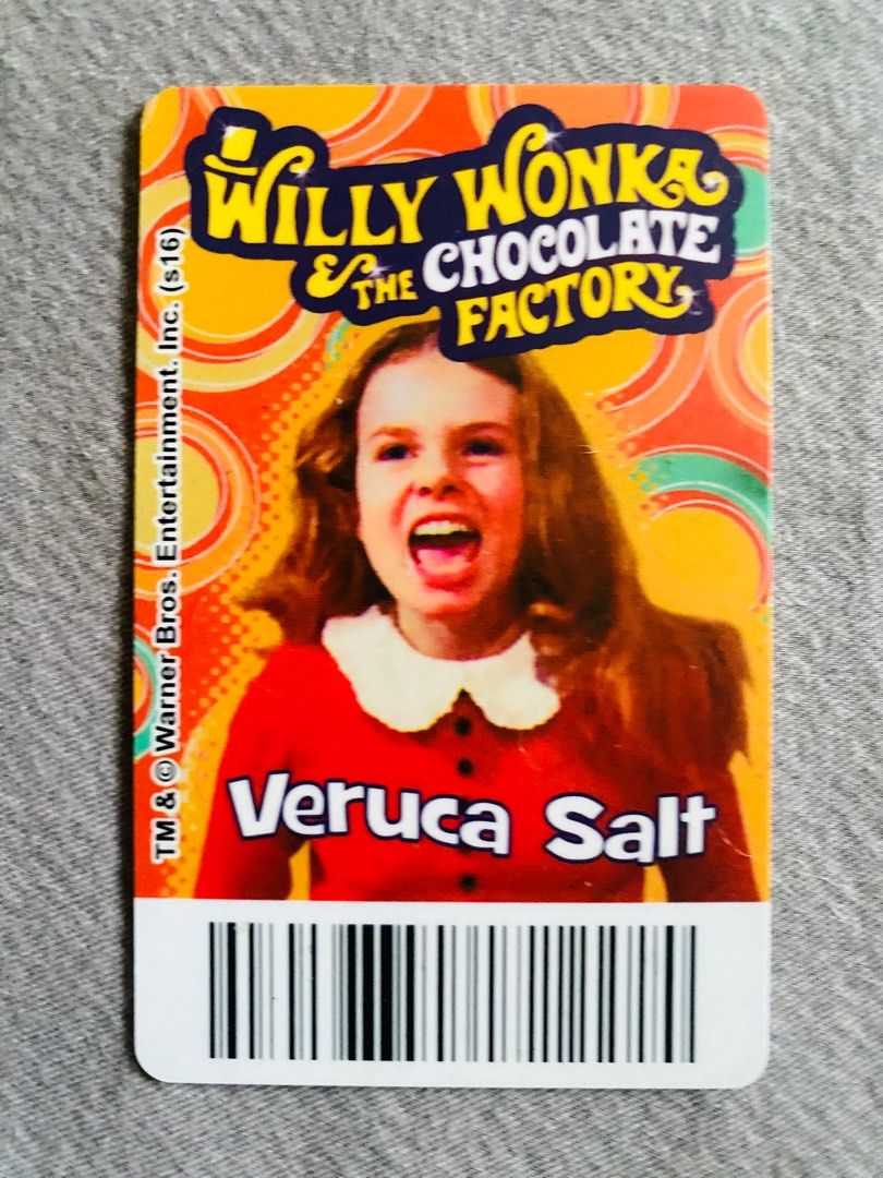 Willy Wonka Timezone cards, Hobbies & Toys, Books & Magazines, Fiction ...