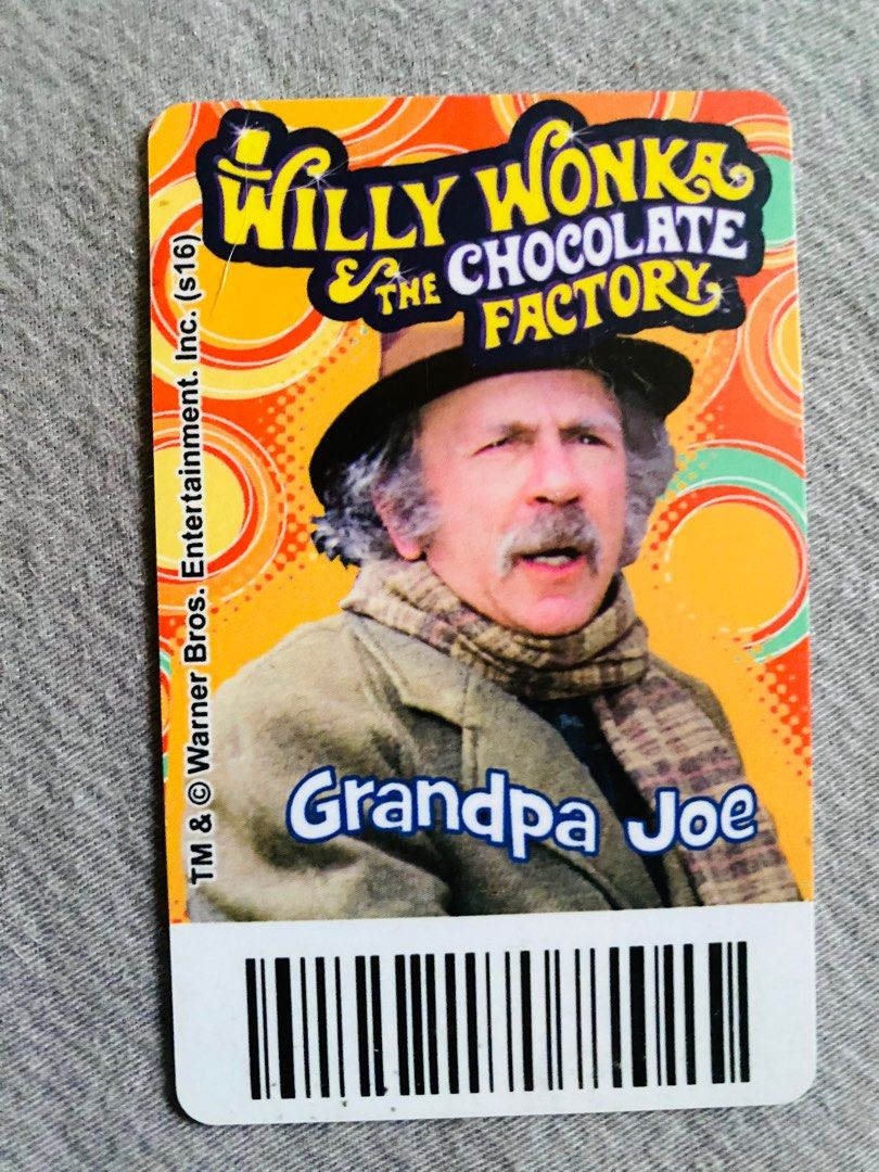 Willy Wonka Timezone cards, Hobbies & Toys, Books & Magazines, Fiction ...