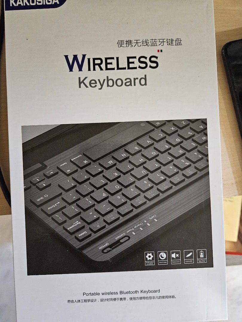 Wireless Keyboard, Computers & Tech, Parts & Accessories, Computer Keyboard on Carousell