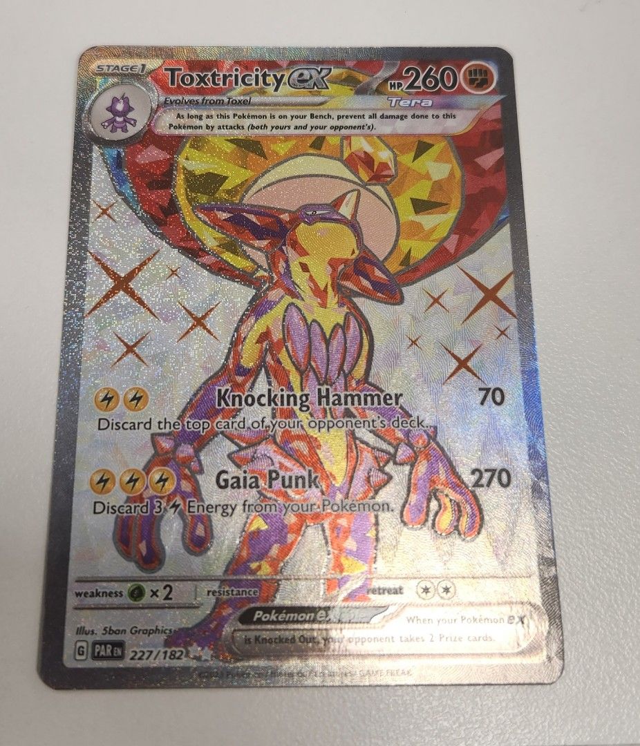 WTS Toxtricity EX 227/182, Hobbies & Toys, Toys & Games on Carousell