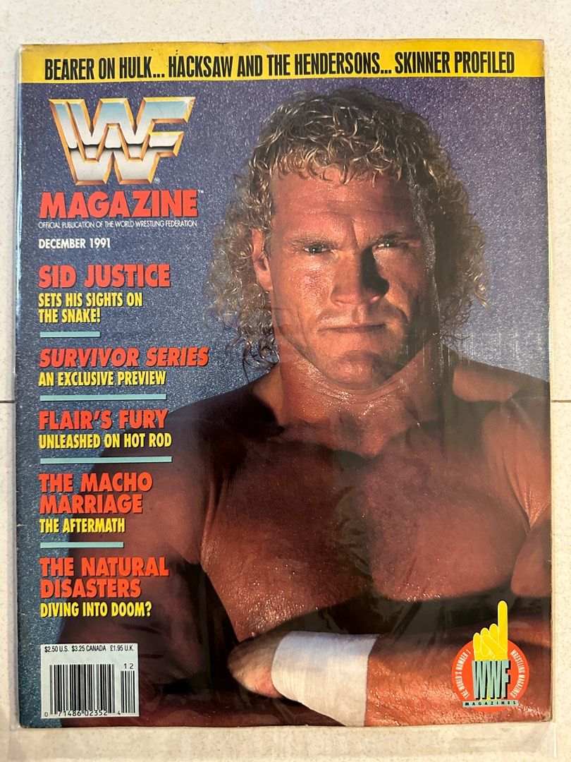 WWE Magazine December 1991, Hobbies & Toys, Books & Magazines ...