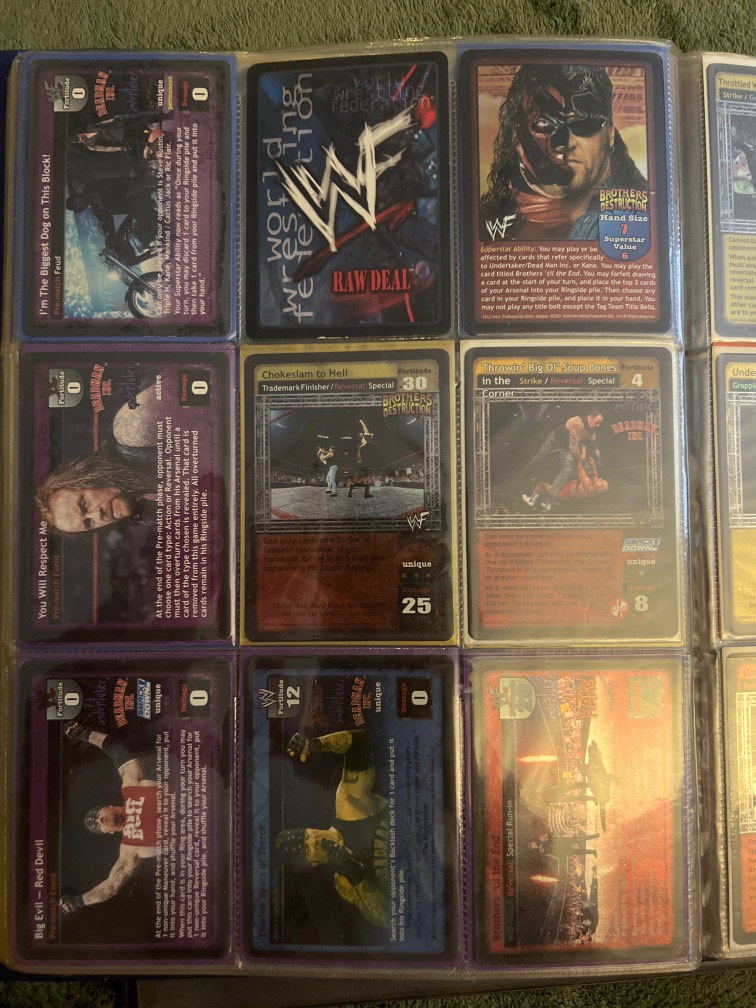 WWE Trading Undertaker Taker Cards, Hobbies & Toys, Toys & Games on ...