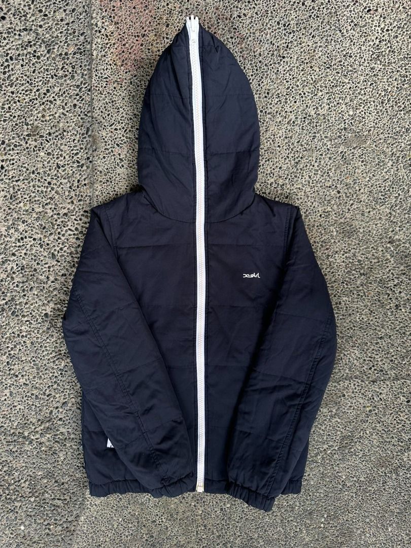 X-girl Aurora Spec Reversible Puffer Jacket, Men's Fashion, Coats ...