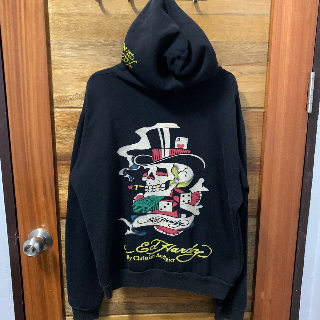 Y2K Ed Hardy Jacket|Helping Tags:Y2k,Ed Hardy,Juicy Couture,Cop copine ...