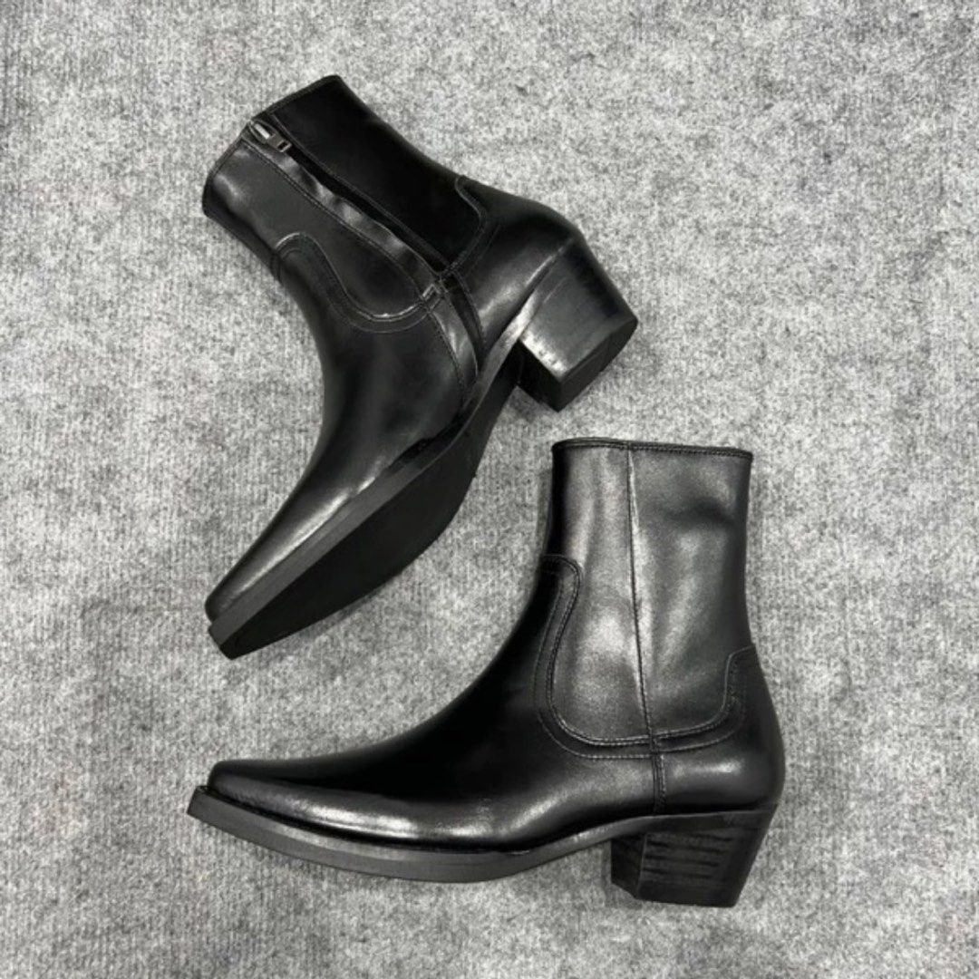 YSL Alternative Cowboy Boots Style, Men's Fashion, Footwear, Boots on ...
