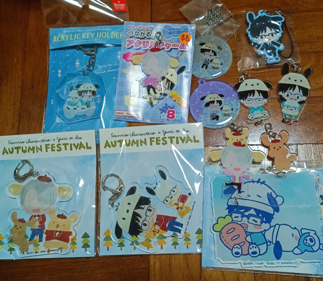 Yuri On Ice Sanrio Collab Official Merch, Hobbies & Toys, Memorabilia ...
