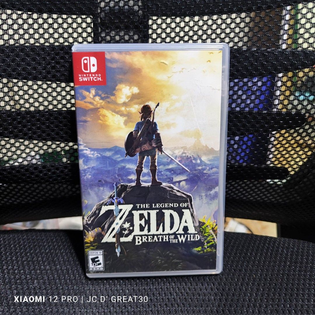 Zelda botw Switch Game, Video Gaming, Video Games, Nintendo on Carousell