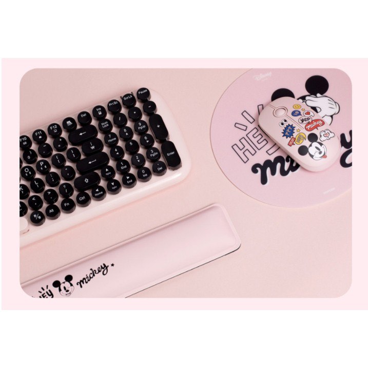 100% Mickey Mouse keyboard set, 電腦＆科技, 電腦周邊及配件, 電腦鍵盤及相關產品 - Carousell