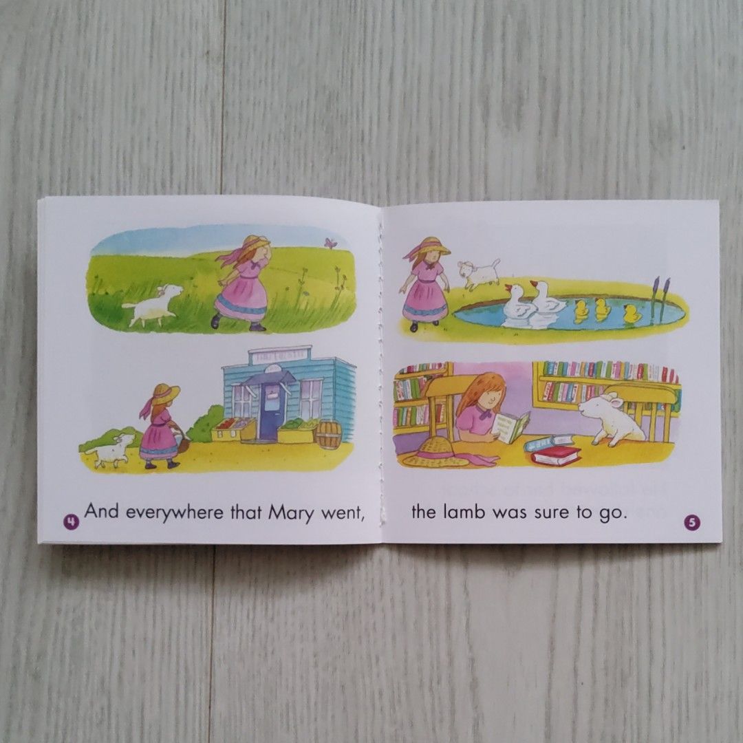 12pcs Set - Nursery Rhyme Readers - Children Early Learning Storybook ...