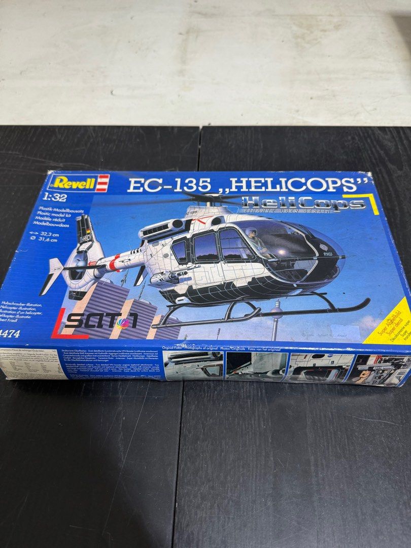 1/32 Revell EC-135 Helicops Model Kit, Hobbies & Toys, Toys & Games on ...