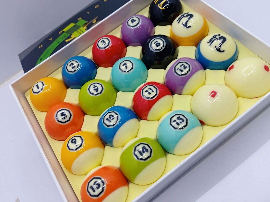 1 SET CYCLOPS HYPERION BILLIARD BALL SET, Sports Equipment, Sports ...
