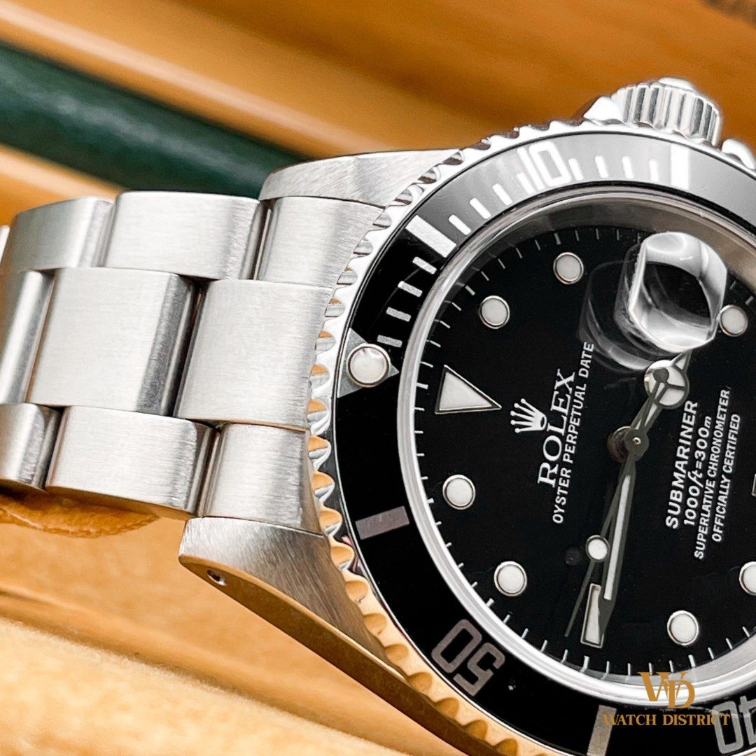 2002 FULL SET Rolex Submariner Date 16610, Luxury, Watches on Carousell