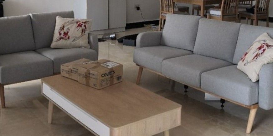3+2 Theo by Courts Sofa, Furniture & Home Living, Furniture, Sofas on ...