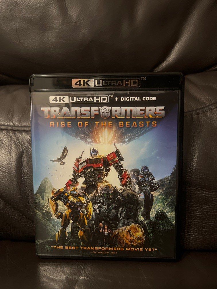 (4K)(2023) Transformers Rise of the Beasts - 4K Ultra HD UHD - Blu-ray ...