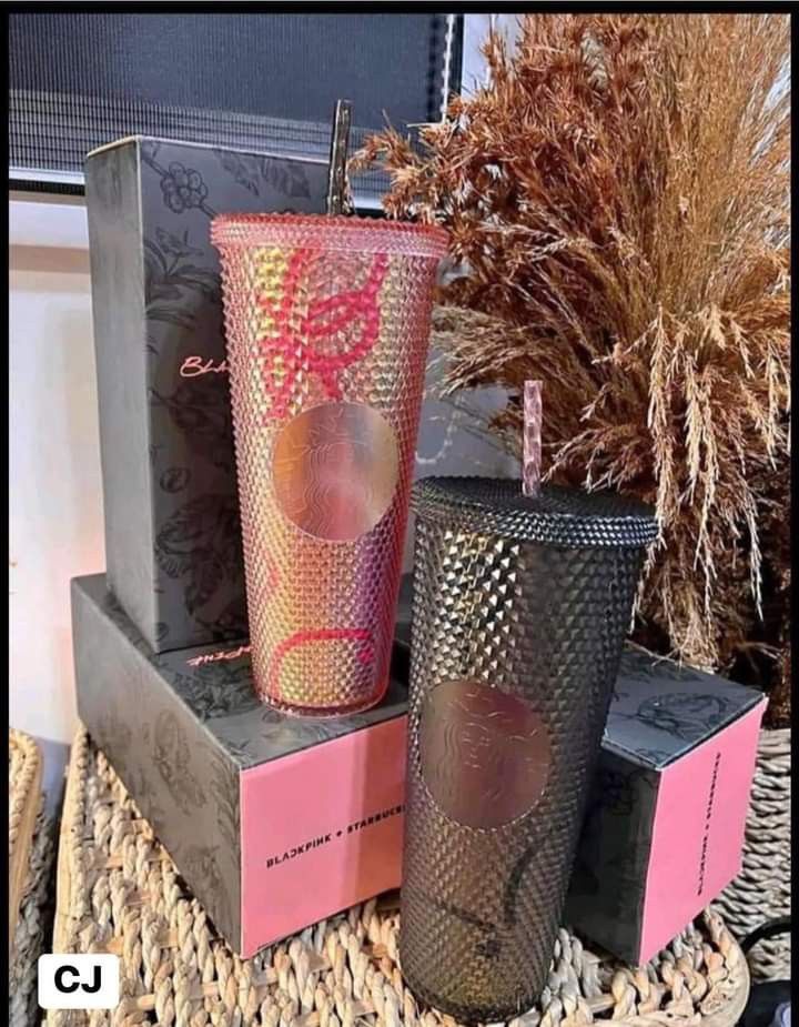 710ML STARBUCKS X BLACKPINK TUMBLER LIMITED EDITION MERCH, Furniture & Home Living, Kitchenware ...