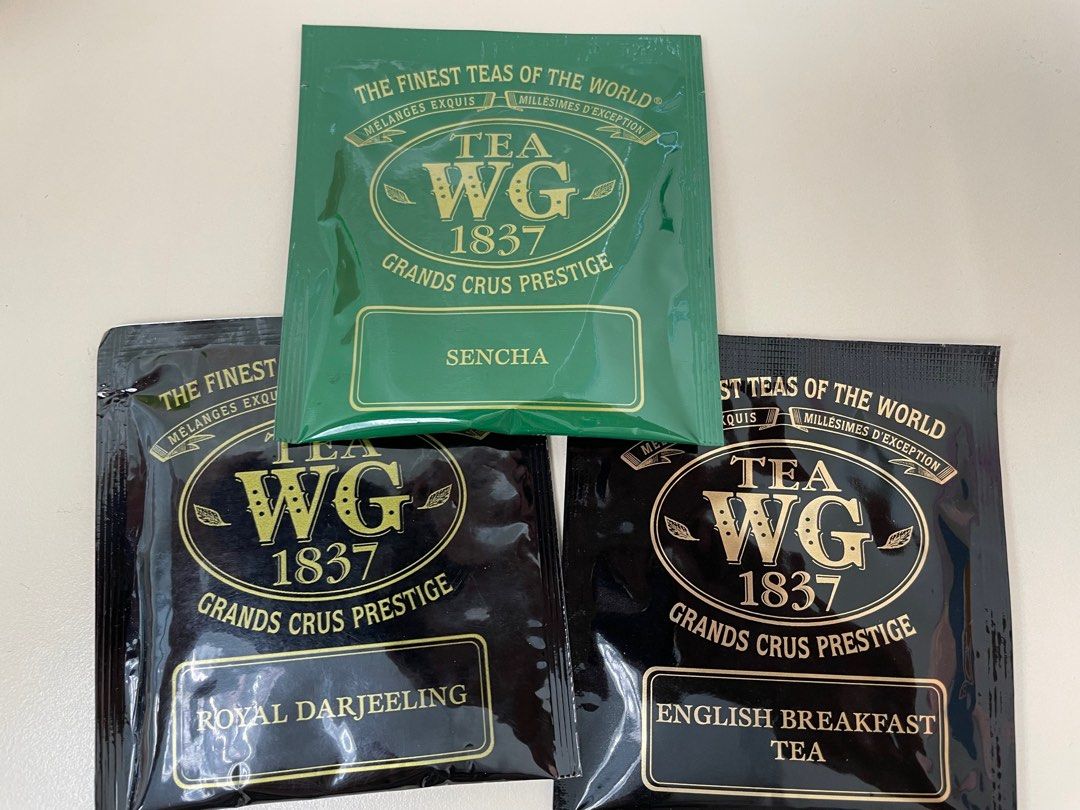 全新 獨立包裝 茶包 tea bag TWGTea TWG Tea English Breakfast Tea Sencha 英倫早餐茶 紅茶 煎茶 聖誕 Christmas xmas 交換 ...