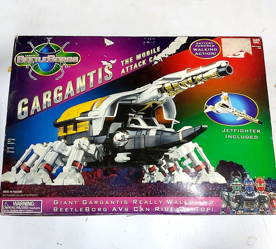 (電動已壞) 重甲戰隊 Gargantis 重甲機動, 興趣及遊戲, 玩具 & 遊戲類 - Carousell