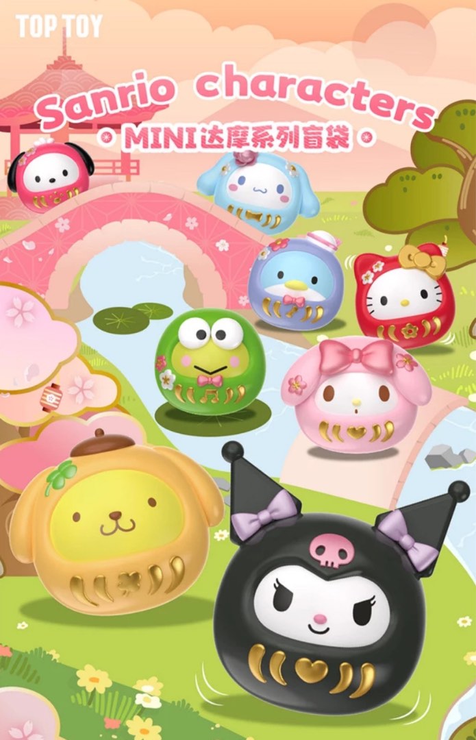 可挑款 正版 TOPTOY Mini 達摩系列盲袋, 哩哩扣扣, 其他在旋轉拍賣