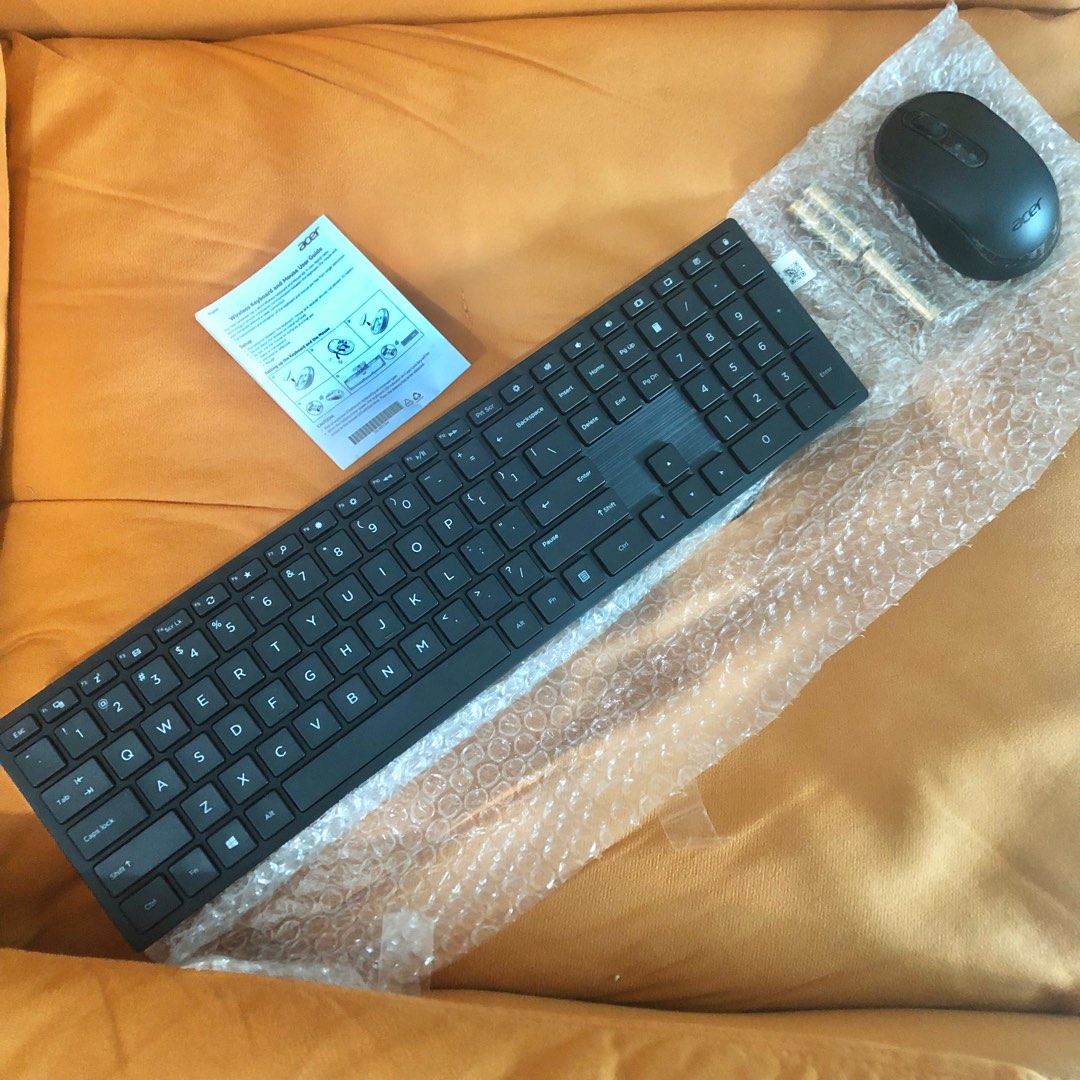 Acer Wireless Keyboard + Mouse set, Computers & Tech, Parts & Accessories, Computer Keyboard on ...