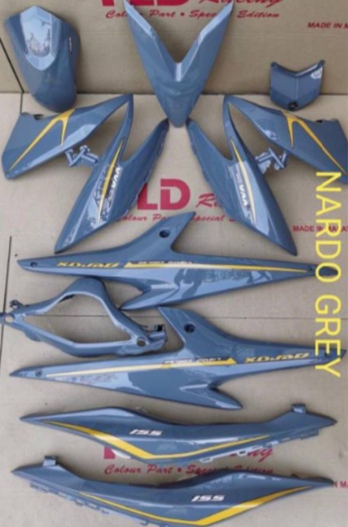 Aerox V1 Coverset, Motorcycles, Motorcycle Accessories on Carousell