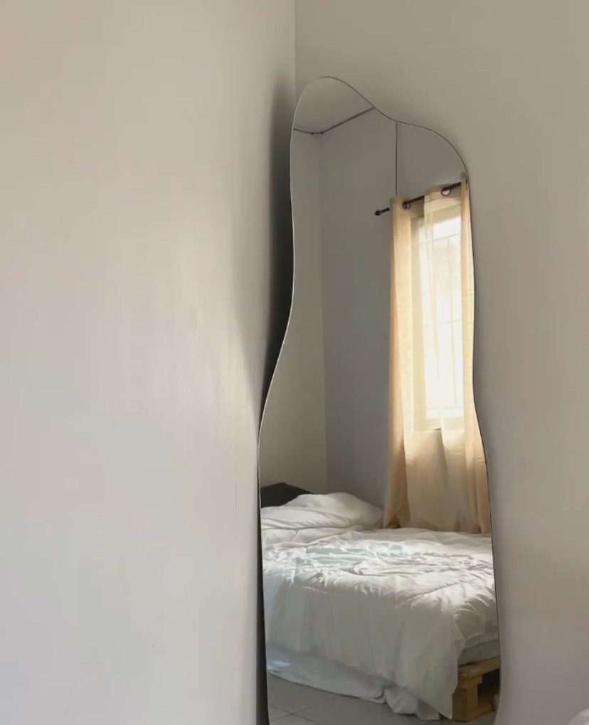 Aesthetic Whole Body Mirror 5x6FT, Furniture & Home Living, Home Decor ...