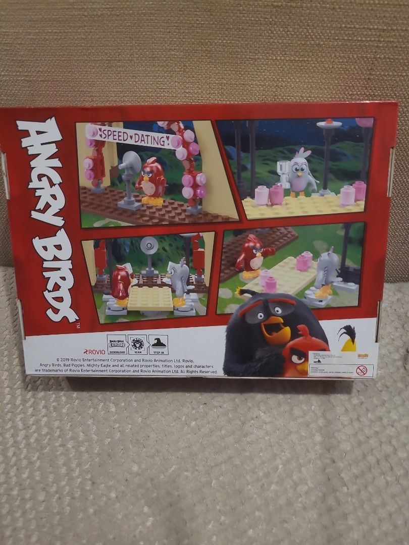 Angry birds building blocks, Hobbies & Toys, Toys & Games on Carousell