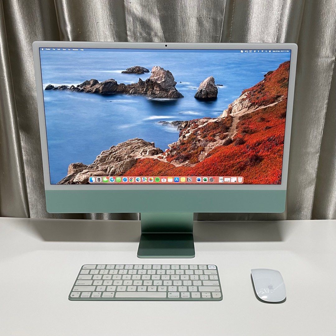 Apple M1 iMac, 2021, Computers & Tech, Desktops on Carousell