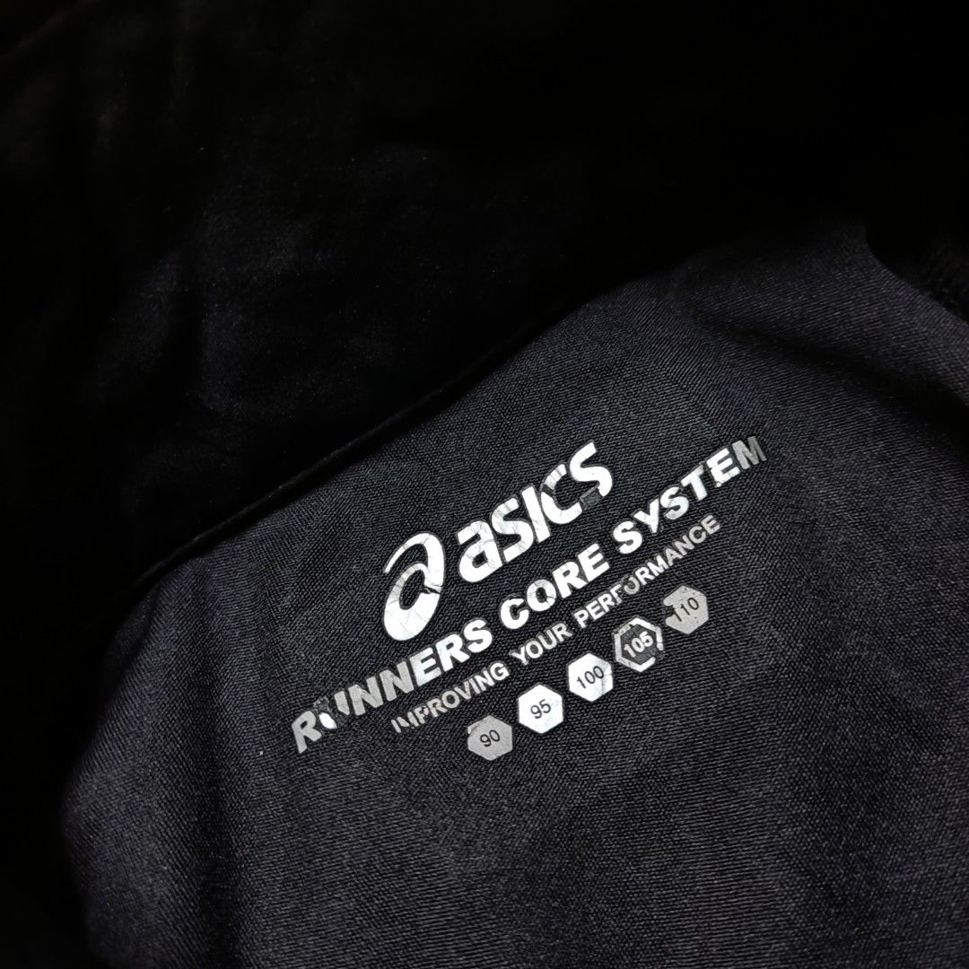 Asics Sports Training Jacket (Black&Gold), Men's Fashion, Coats ...