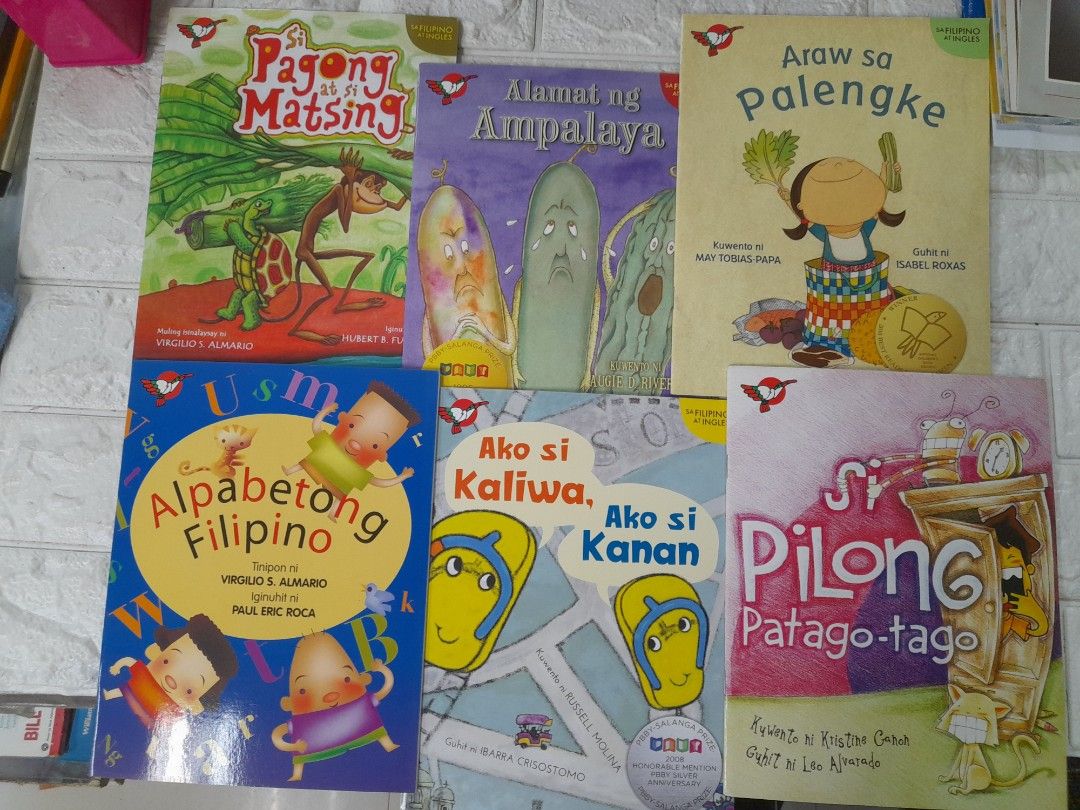 Assorted Filipino Children's Book, Hobbies & Toys, Books & Magazines ...