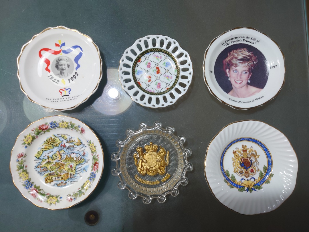 Assorted Mini Vintage Plates, Furniture & Home Living, Home Decor ...