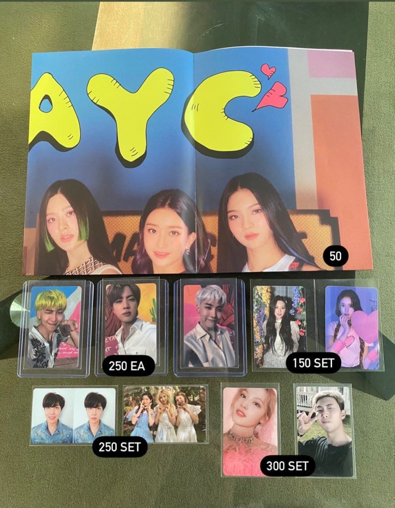 Assorted pcs (twice, bts, stayc), Hobbies & Toys, Memorabilia ...