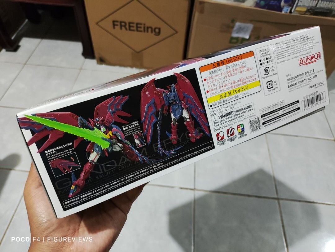 BANDAI RG 1/144 Gundam Epyon OZ-13MS - Mobile Suit Gundam Wing ...