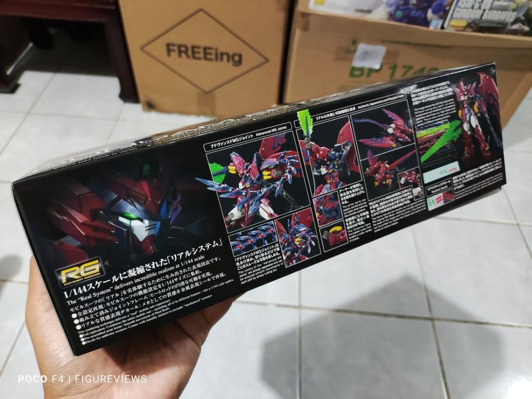 BANDAI RG 1/144 Gundam Epyon OZ-13MS - Mobile Suit Gundam Wing ...