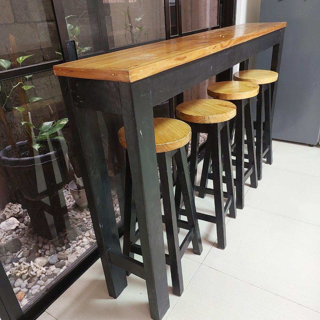 Bar Table made from Gmelina Wood, Furniture & Home Living, Furniture ...