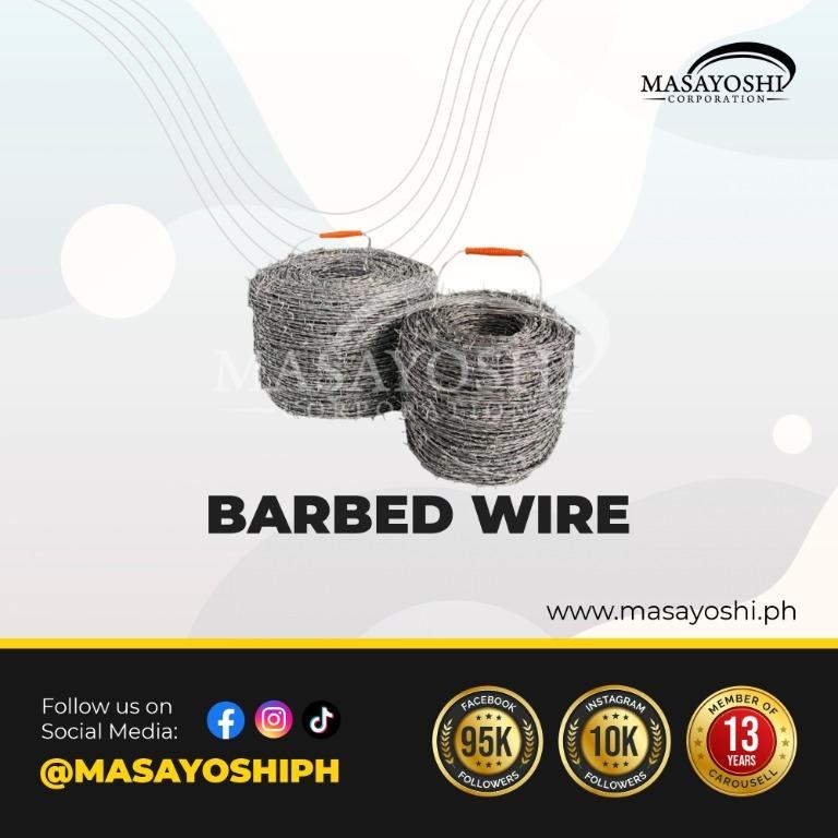 Barbed Wire 12(2.7MM) 2 Strand | Barb Wire | Fencing Equipment | Bob ...