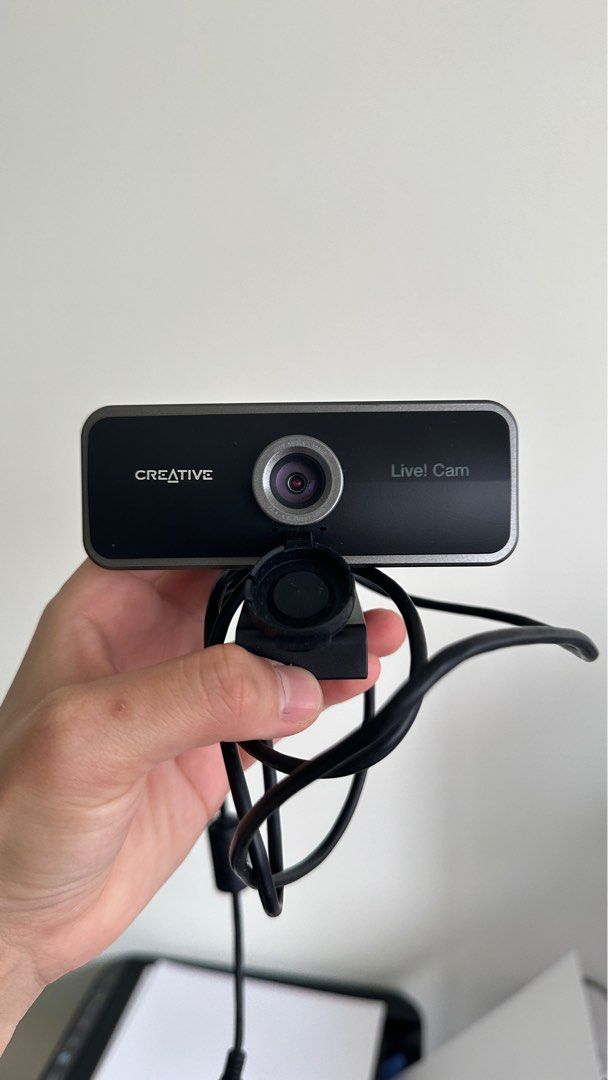 Barely used webcam 1080p HD wide angle, Computers & Tech, Parts ...