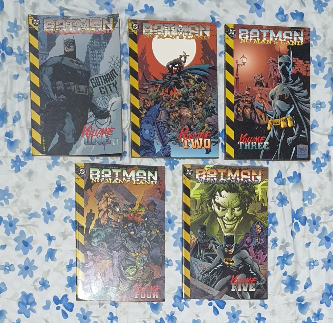Batman: No Man's Land Vol. 1-5 TPB, Hobbies & Toys, Books & Magazines, Comics & Manga on Carousell