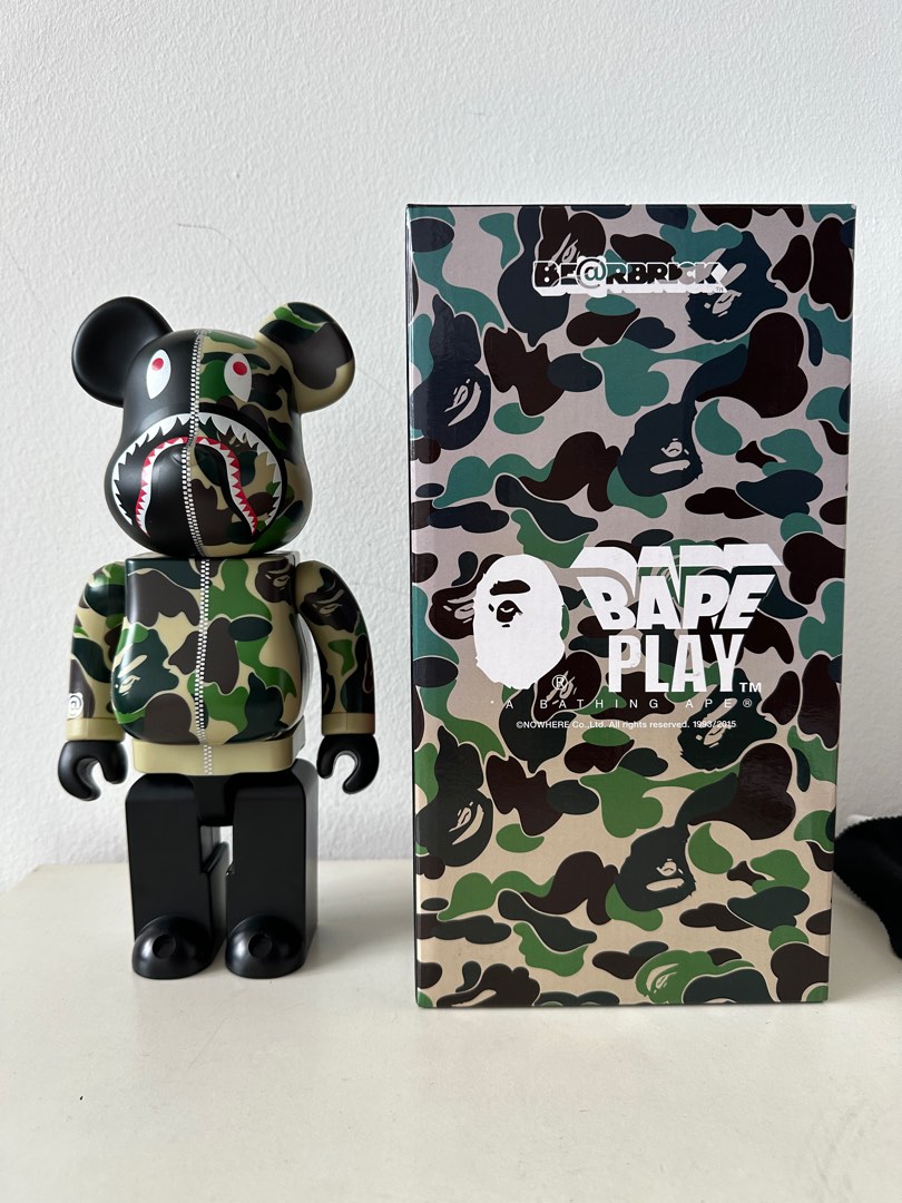 Bearbrick x Bape 400% (a bathing ape), Hobbies & Toys, Toys & Games on ...