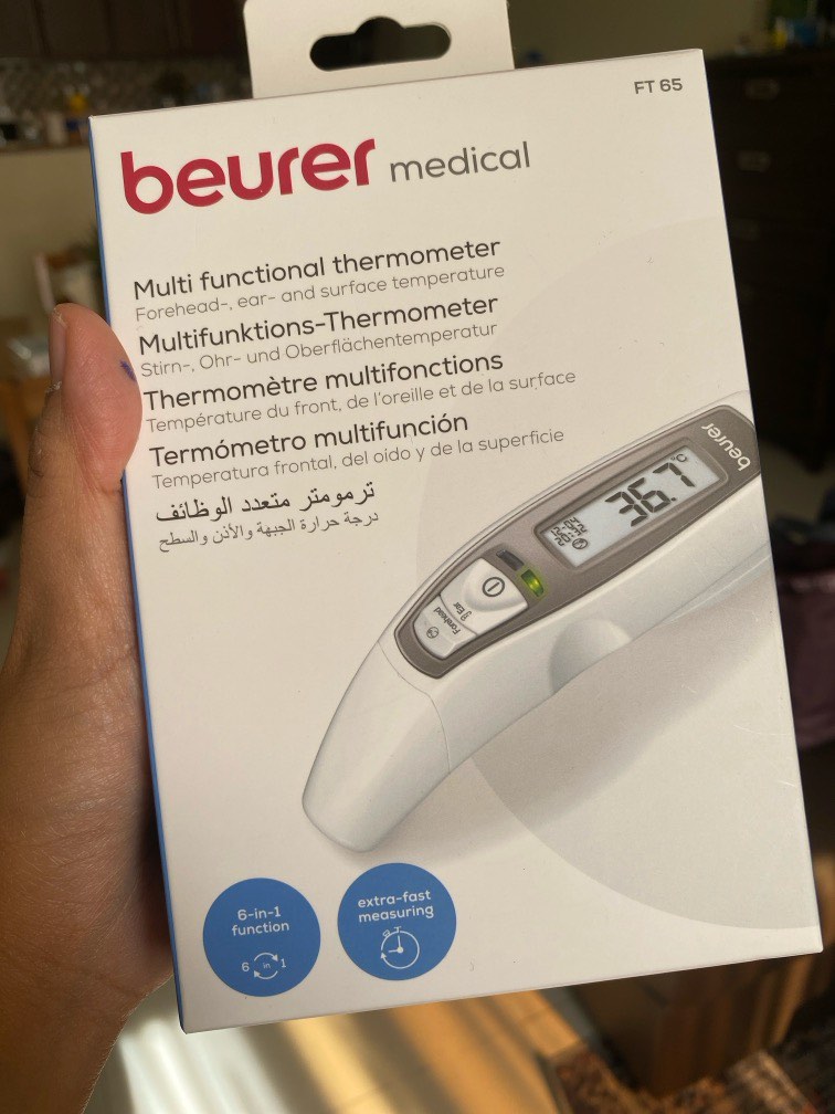 Beurer Multi functional thermometer, Health & Nutrition, Thermometers on Carousell