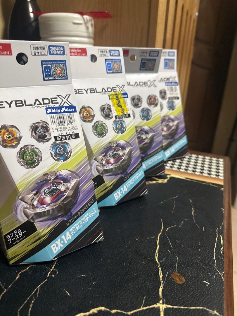 Beyblade x Random booster BX-14, Hobbies & Toys, Toys & Games on Carousell