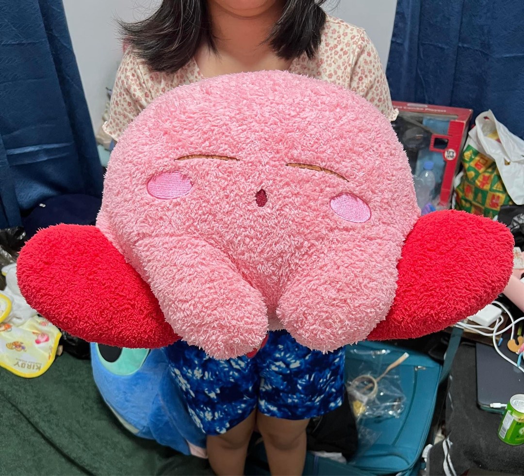 Big Sleeping Kirby, Hobbies & Toys, Toys & Games on Carousell