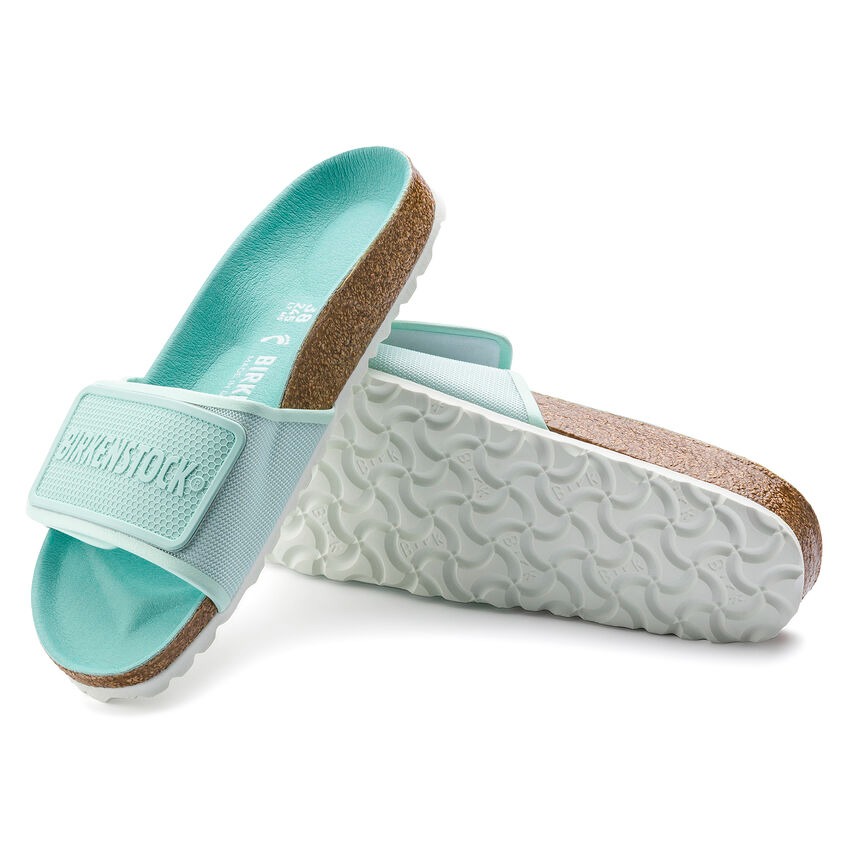 Birkenstock Tema Turquoise, Women's Fashion, Footwear, Flats & Sandals ...