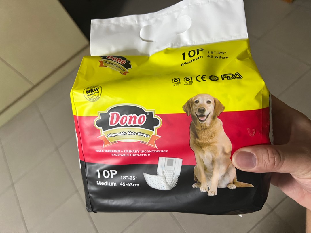 Bnib Dono dog disposable make wraps for free, Pet Supplies, Homes ...