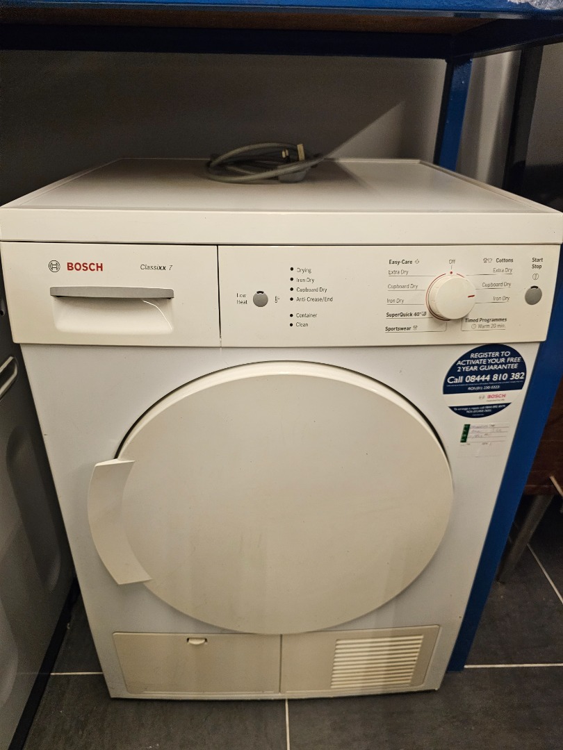 Bosch Classixx 7 Dryer, TV & Home Appliances, Washing Machines and ...
