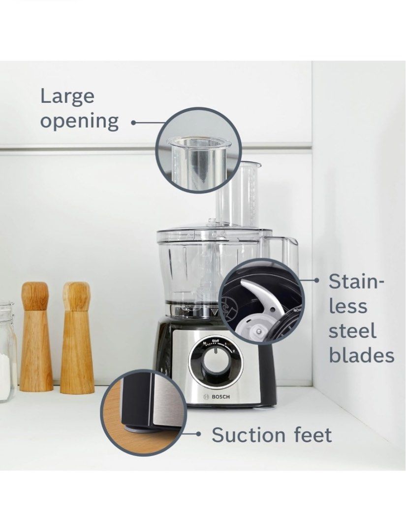 Bosch Food Processor Multitalent 3, TV & Home Appliances, Kitchen ...