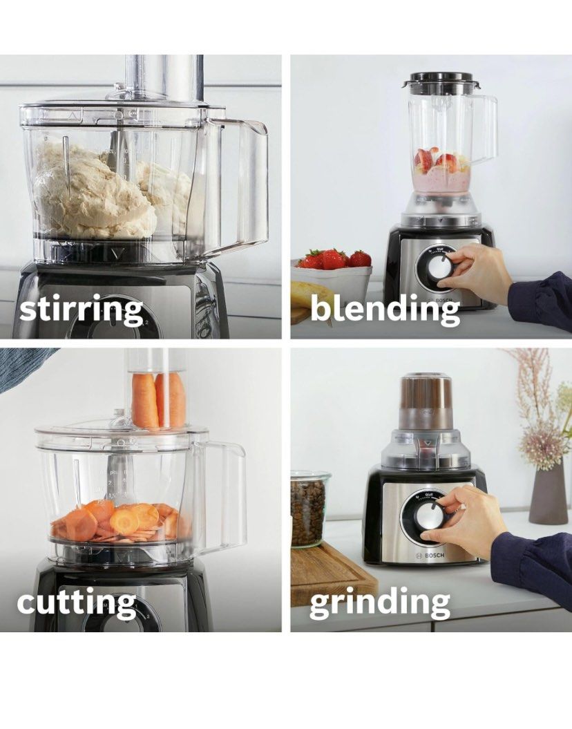 Bosch Food Processor Multitalent 3, TV & Home Appliances, Kitchen ...