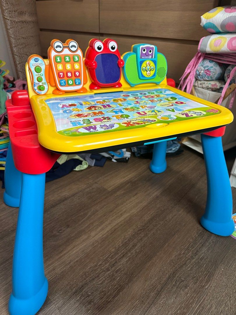 BRAND NEW VTECH Touch & Learn Activity Table, Babies & Kids, Infant ...