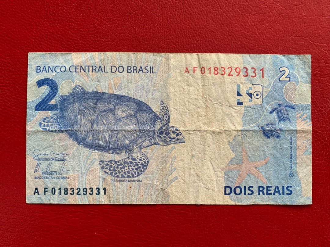 Brazil 2 Reais 2010 Banknote, Hobbies & Toys, Collectibles & Memorabilia, Currency on Carousell
